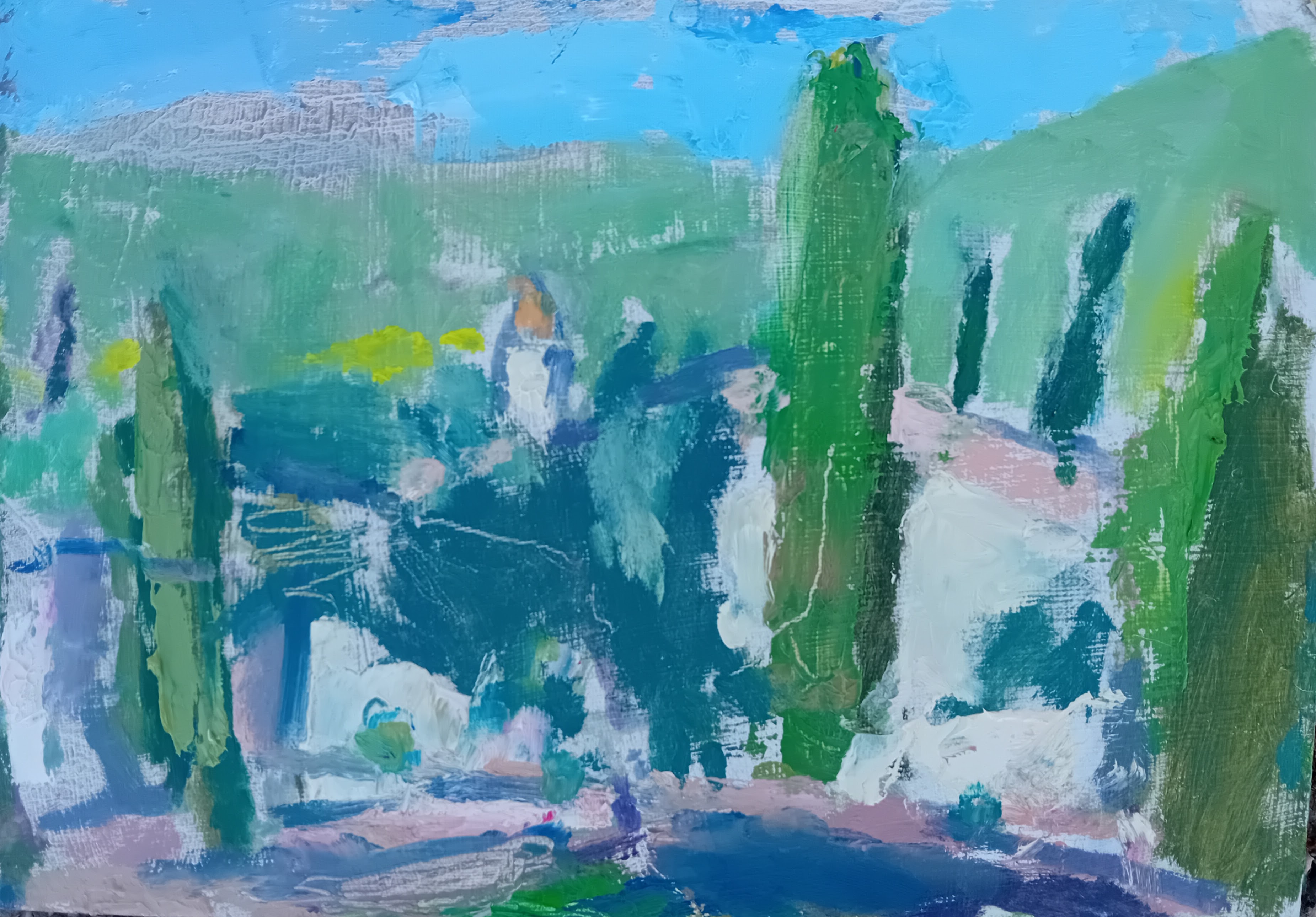 Michael Weller, Andalucian Landscape and Abstraction, March 2025 - Art ...