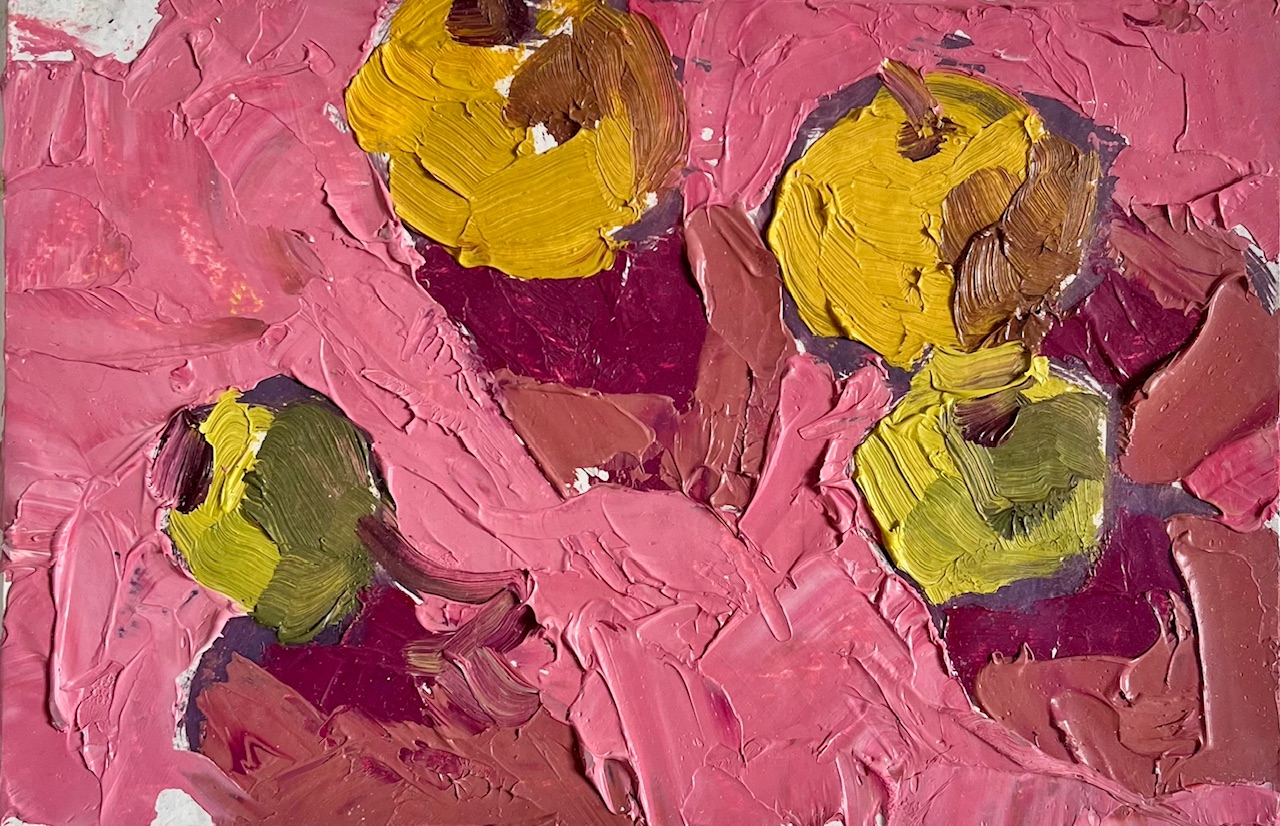 Line Shape Colour 13. crab apples - Art Draw Paint